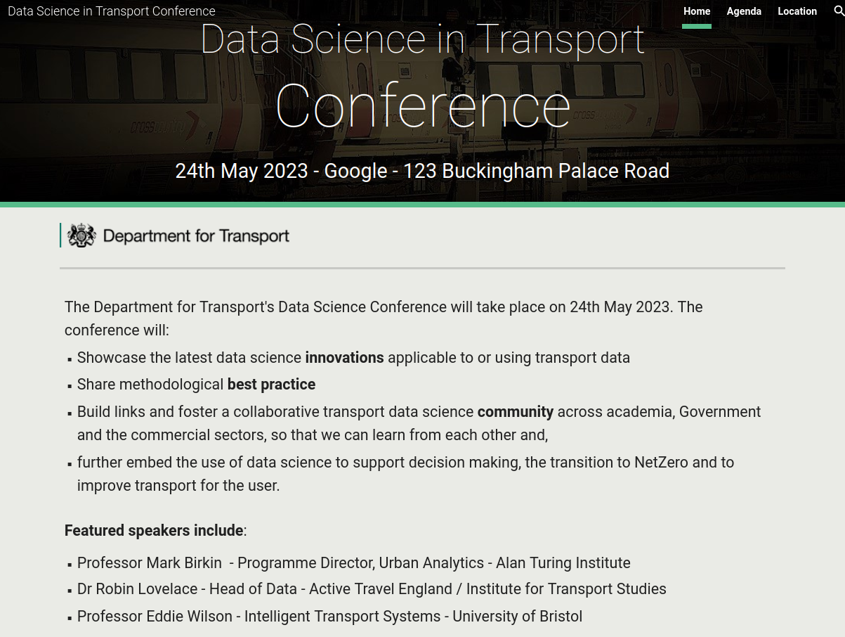 The Active Travel Infrastructure Platform Atip Robin Lovelace